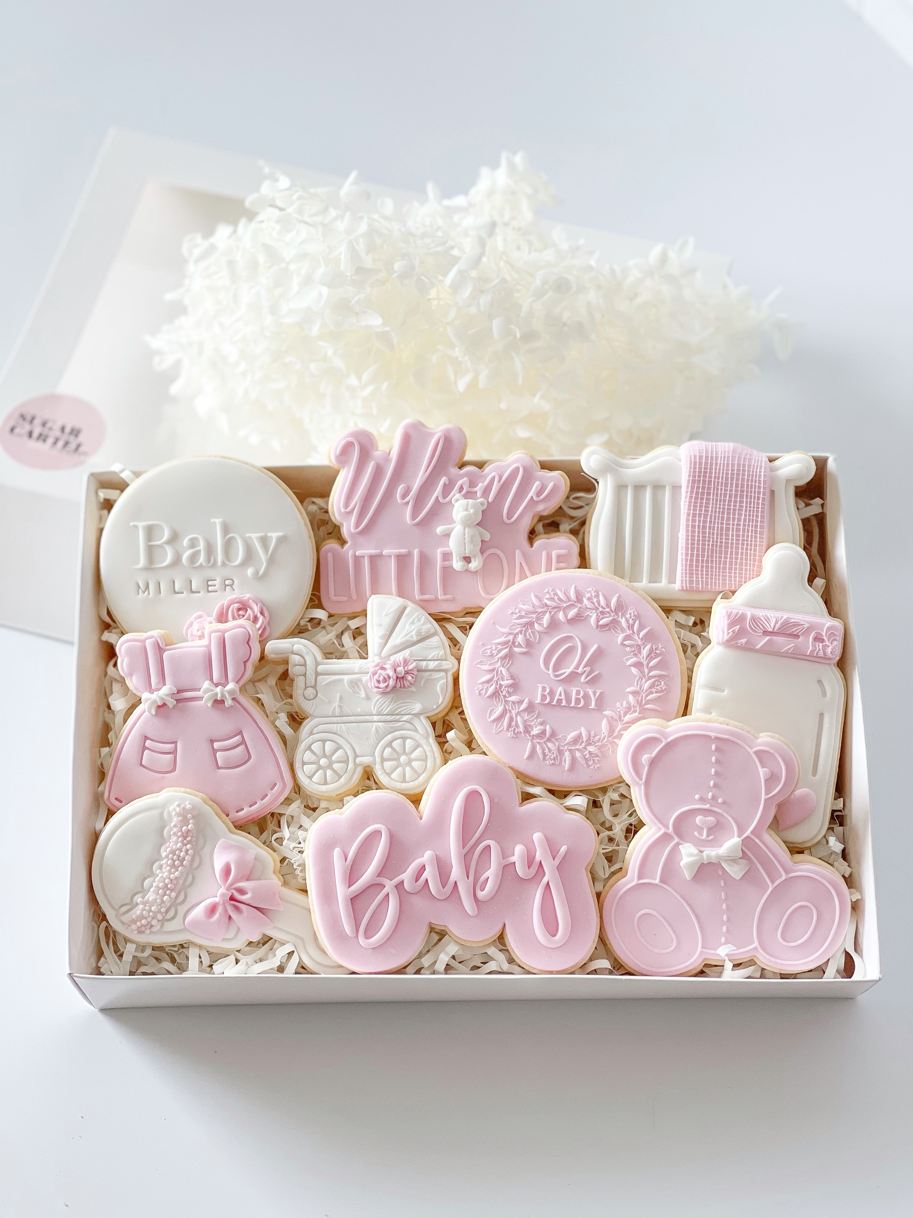 Baby Shower Cookie Box | Sugar Cartel Sydney